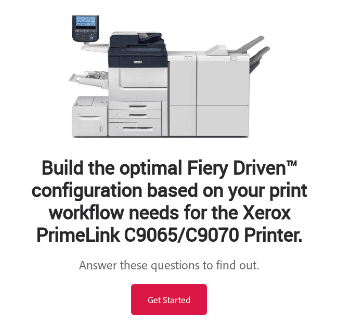 Build the optimal Fiery Driven configuration for Xerox