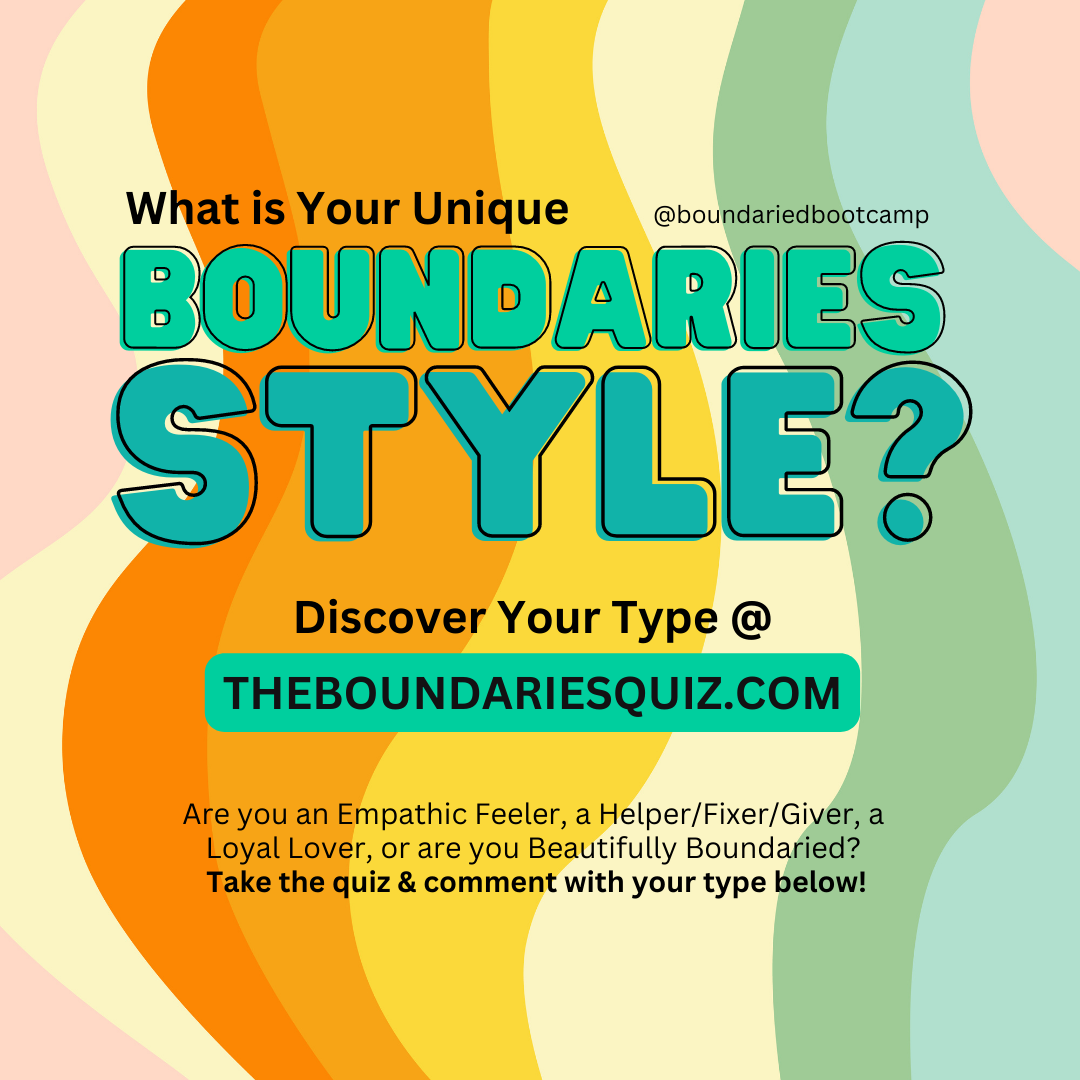 Discover your personal boundary style